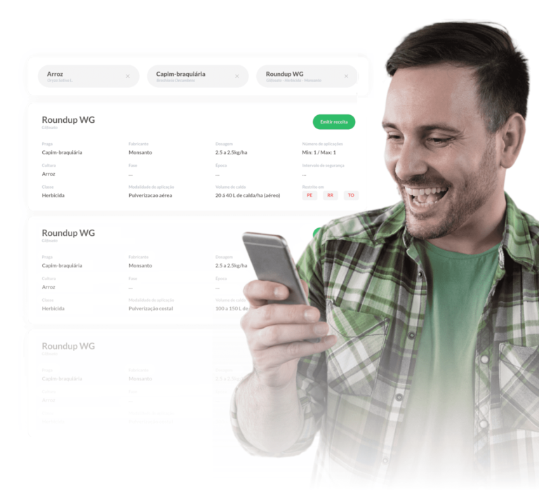 Plataforma para emissão do Receituário Agronômico - AgroReceita®